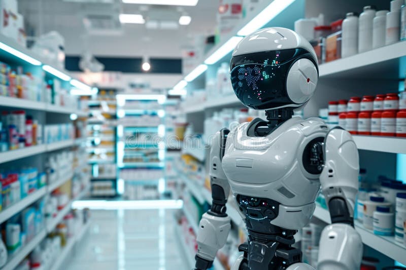 Robot Pharmacy Stock Illustrations – 1,118 Robot Pharmacy Stock ...