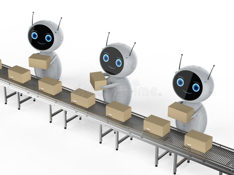 Assembly Line Boxes Stock Images - Download 172 Royalty Free Photos