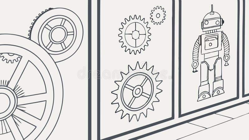 Automation Industrial Design Drawings