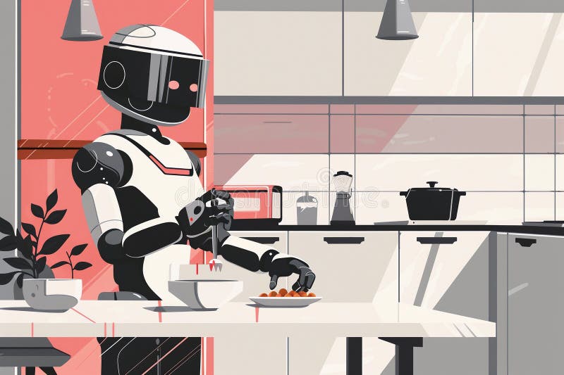 A Robot Assistant with Artificial Intelligence Cooks in the Kitchen ...
