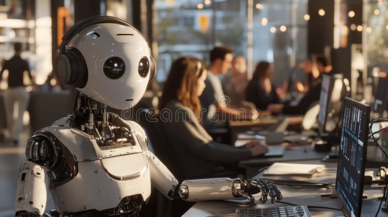 Robot Assistant Focuses on Task in Modern Office Environment during ...