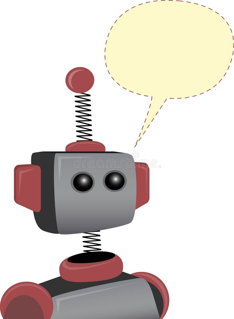Talking Robot Head Stock Illustrations – 545 Talking Robot Head Stock ...