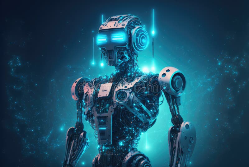 The Robot in the Blue Glow. the Concept of Artificial Intelligence and ...