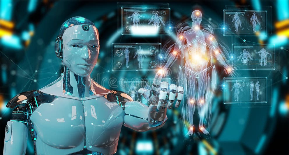 Body Scan Projection Ai Stock Illustrations – 112 Body Scan Projection ...