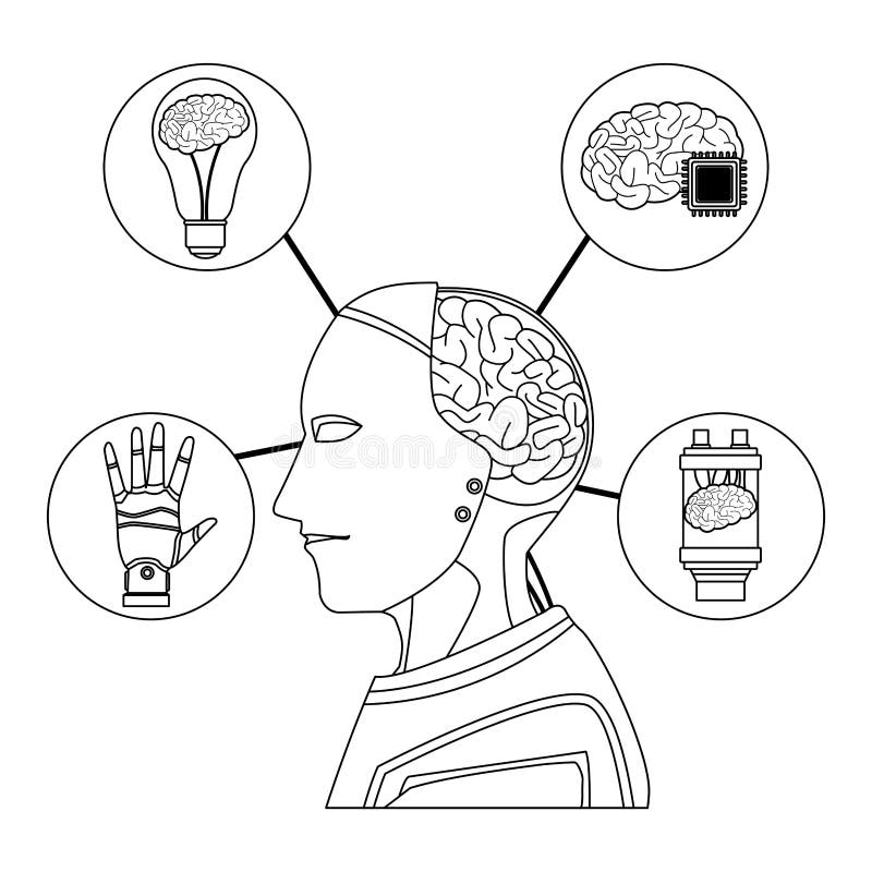 Battery Brain Robot Stock Illustrations – 144 Battery Brain Robot Stock ...