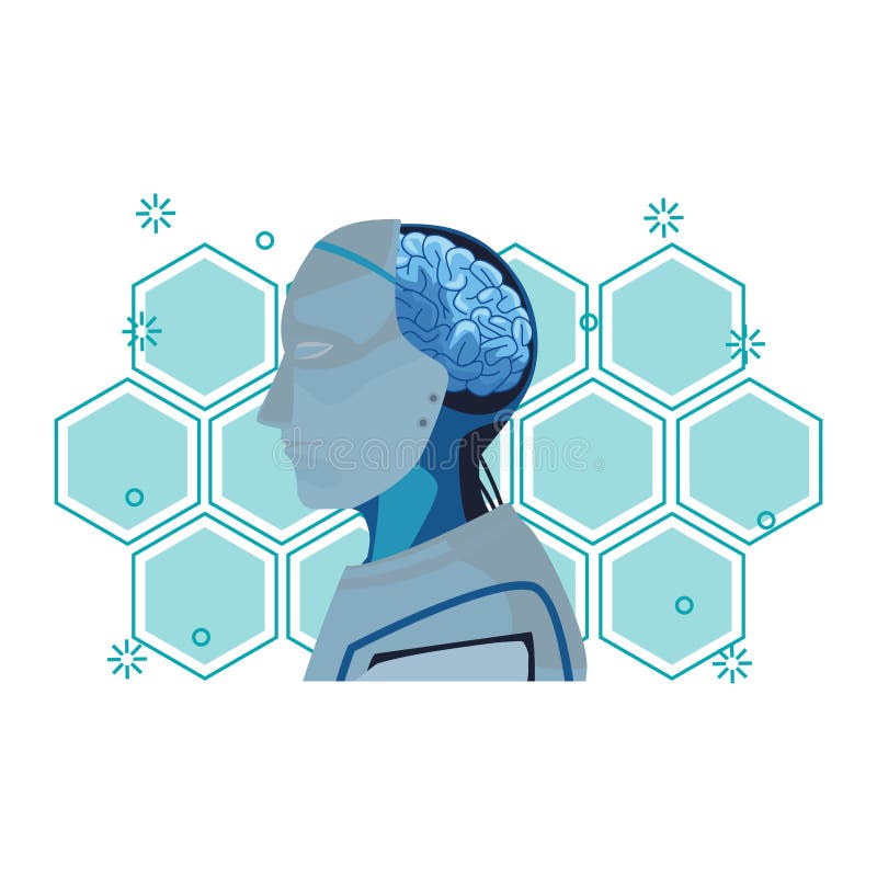 Human Robot Brain Stock Illustrations – 10,293 Human Robot Brain Stock ...