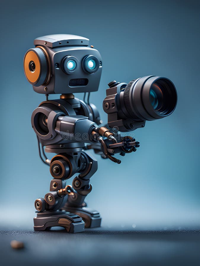 Art camera man stock illustration. Illustration of design - 102527367