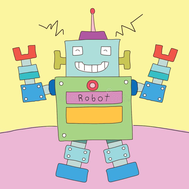 Robot Cartoon Stock Images - Image: 29422404