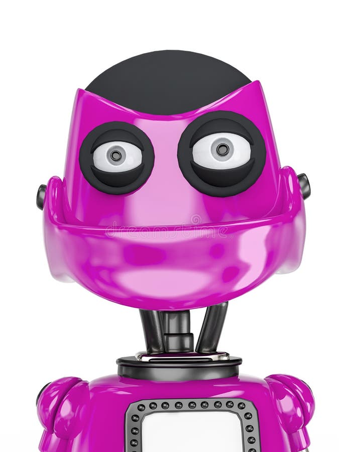 Robot cartoon id profile stock illustration. Illustration of cartoon ...