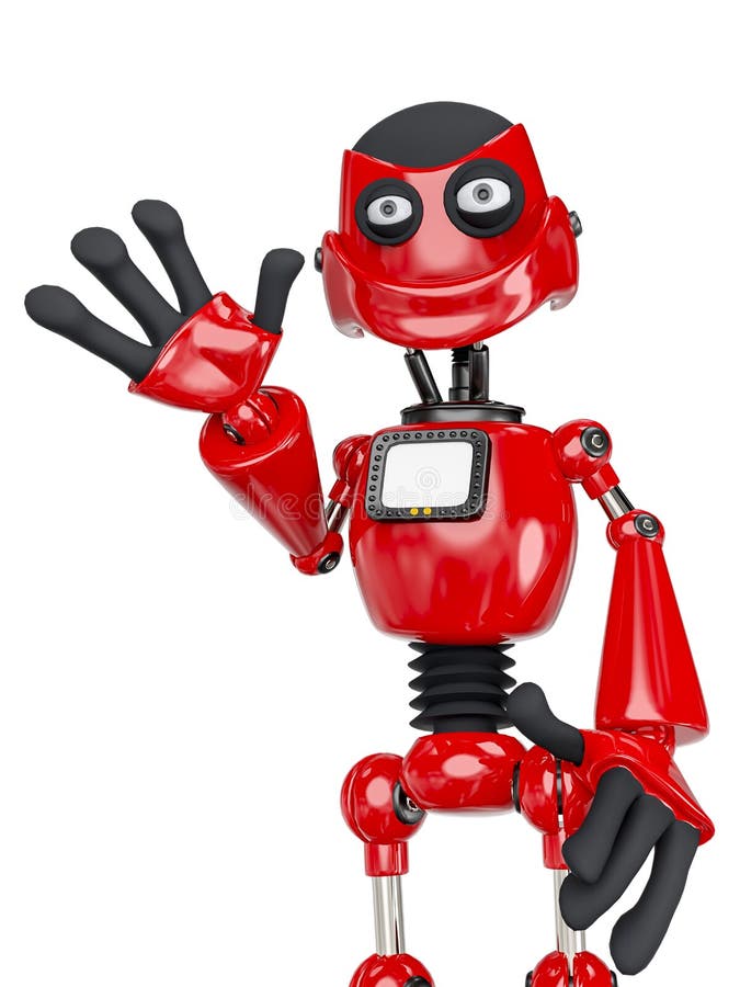 Cartoon Robot Stock Illustrationen, Vektors, & Klipart – (206 Stock ...