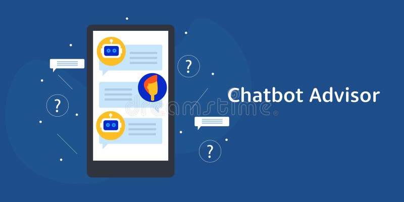 Chat Bot Assistant for Future. Stock Image - Image of communicate ...