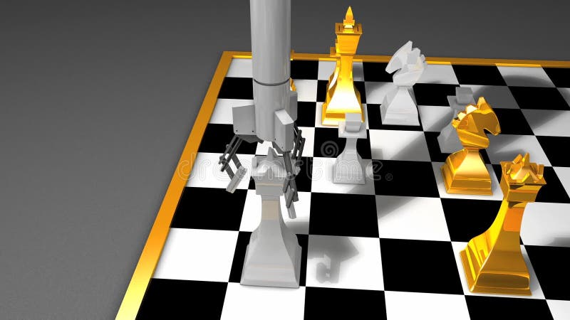 Chess Game Concept Animation, Board Game. Stock Footage - Video of ...