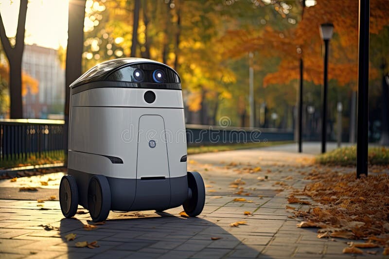 Robot Cleaner for Collecting Garbage in City Parks and on the Streets ...