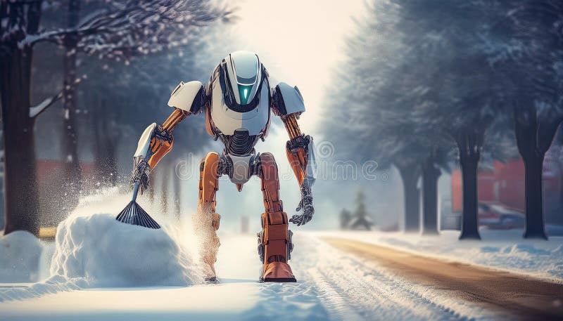 Robot, Cleaning and Sanitizing Benchtop in Cleanroom, with Equipment ...