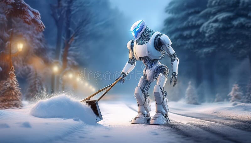 Robot, Cleaning and Sanitizing Benchtop in Cleanroom, with Equipment ...