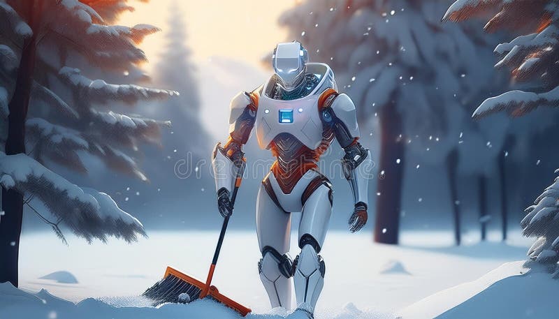 Robot, Cleaning and Sanitizing Benchtop in Cleanroom, with Equipment ...