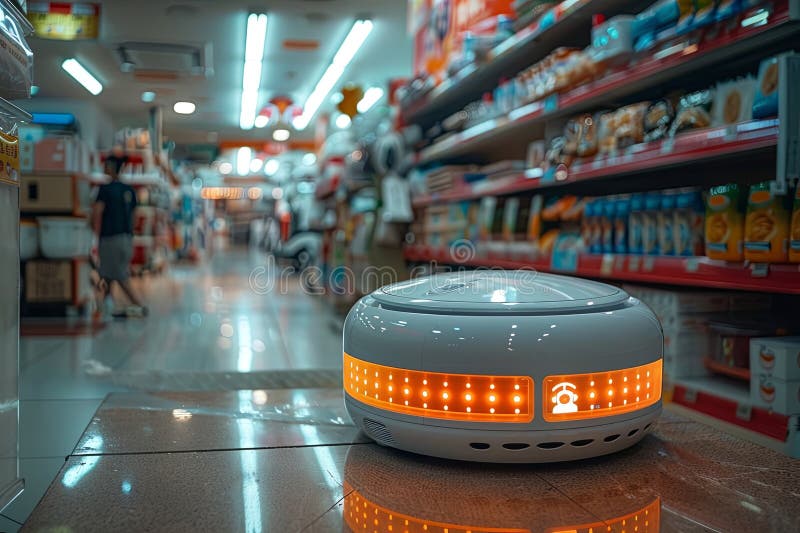 Robot, Cleaning and Sanitizing Benchtop in Cleanroom, with Equipment ...