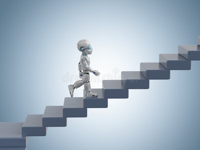 Robot Climb Stock Illustrations – 345 Robot Climb Stock Illustrations ...