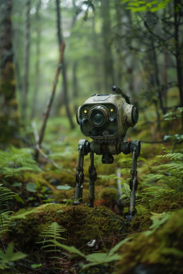 A Robot Collecting Data on Endangered Species in a Remote Wilderness ...