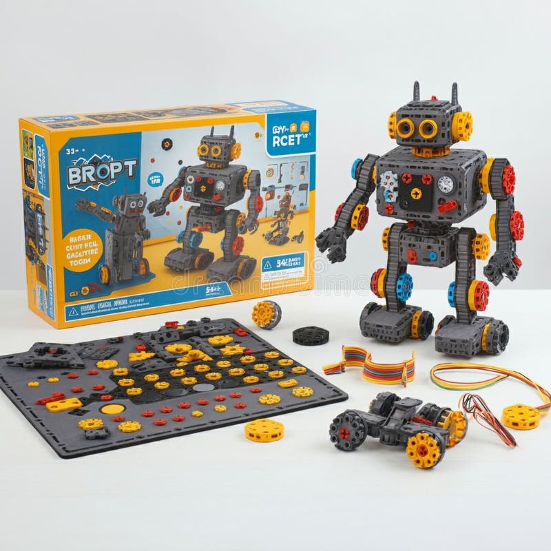 Assembled Robot Stock Illustrations – 506 Assembled Robot Stock ...