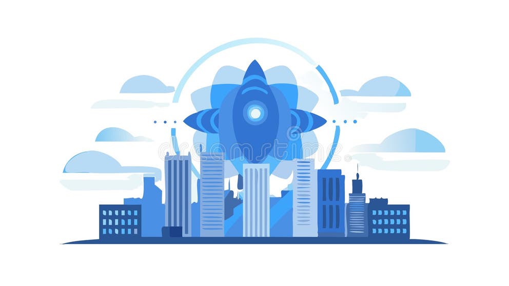 Robot Construction Worker Building Structure, Automated Building ...