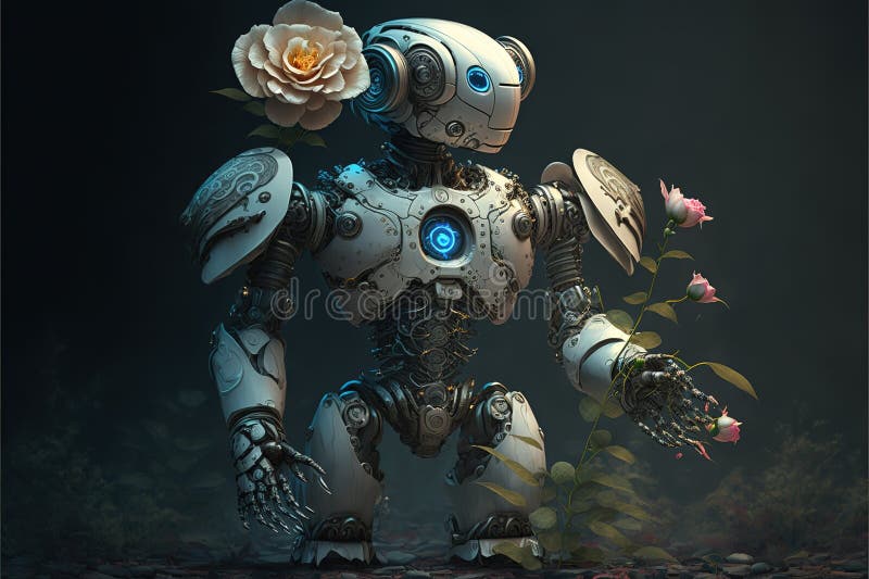 Flower Robotic Stock Illustrations – 482 Flower Robotic Stock ...