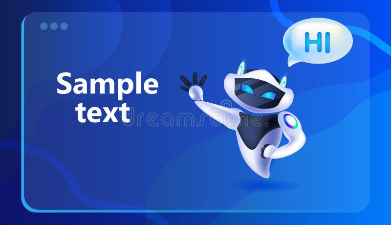 Chatbot, Customer Support, Help Services. Man Chatting with Chat Bot by ...