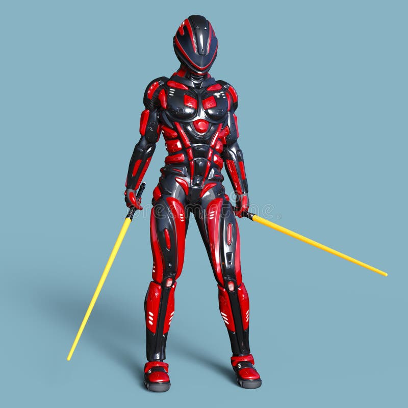 Robot stock illustration. Illustration of future, body - 72090592