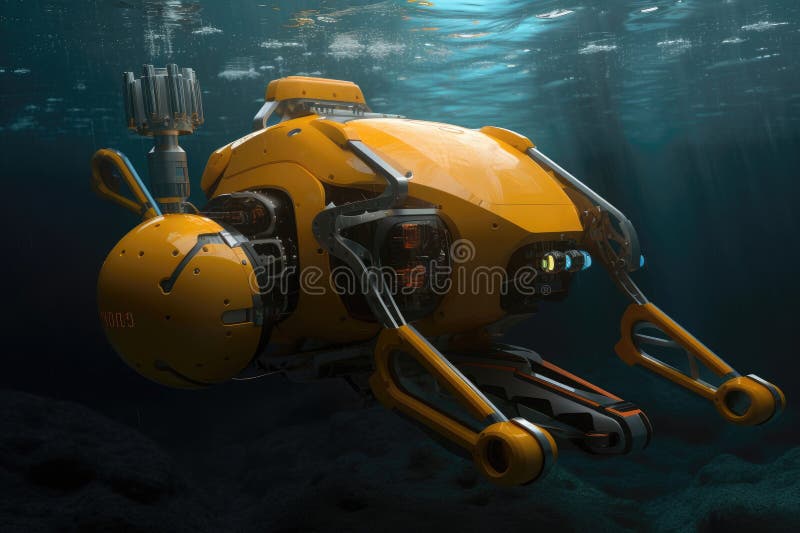 A Robot Designed for Underwater Exploration, with Advanced ...
