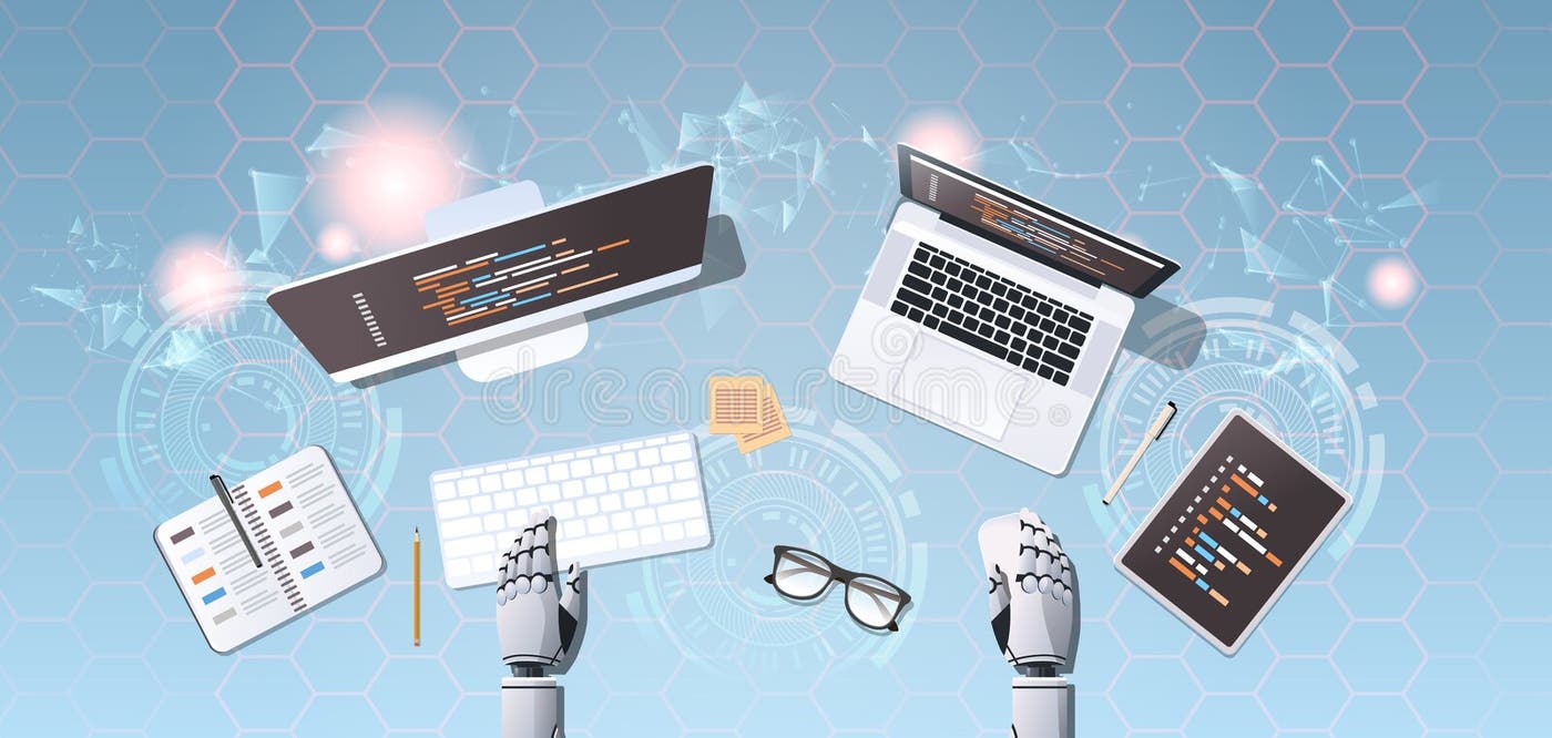 Robot Html Stock Illustrations – 504 Robot Html Stock Illustrations, Vectors & Clipart - Dreamstime