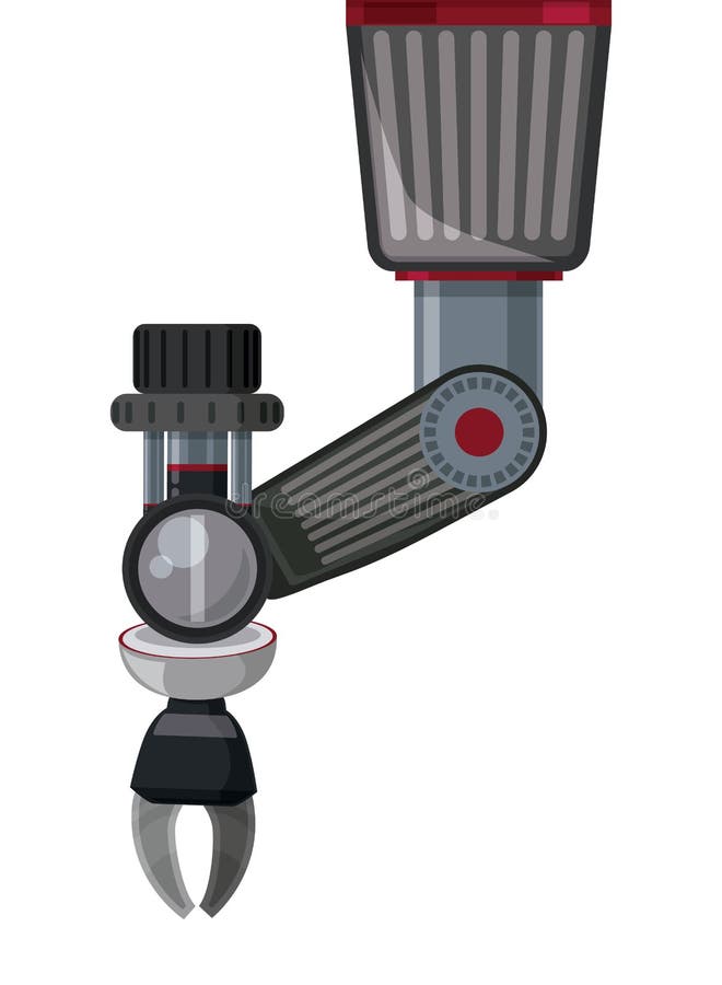 Robot digital design. stock vector. Illustration of control - 58497595