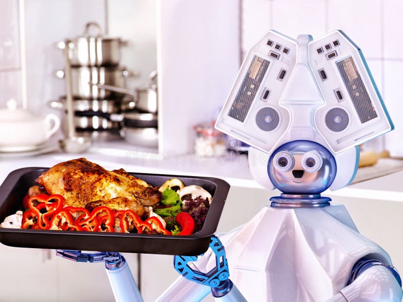Robot Domestic Assistance Cook Kitchen Stock Photos - Free & Royalty ... Robot Domestic Assistance Cook Kitchen Stock Photos - Free & Royalty ...