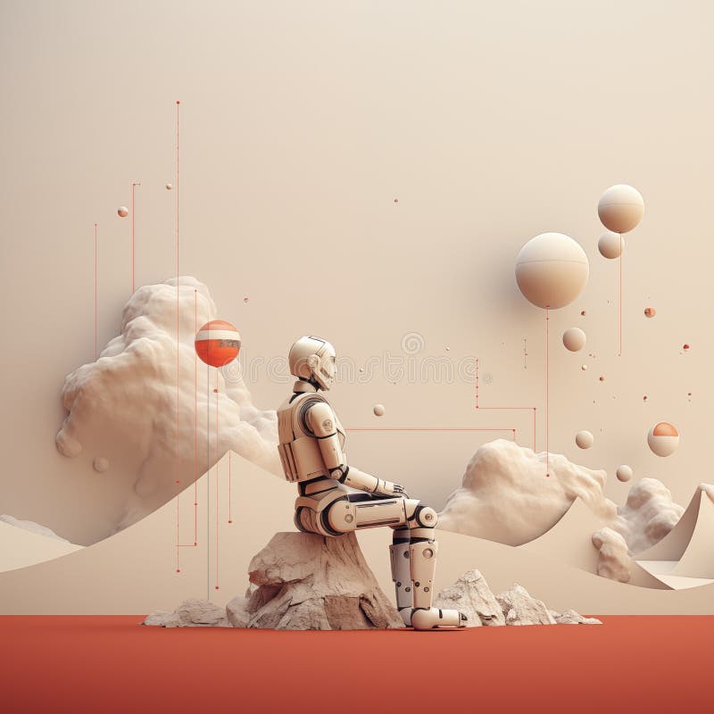 A Robot Dreaming of an Artificial World Created by Artificial ...