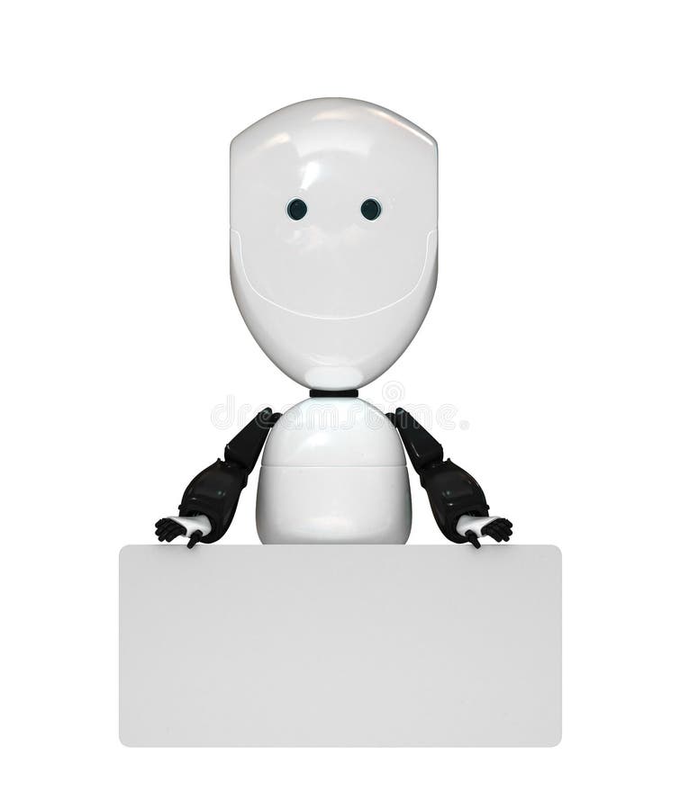 Cartoon Robot Character. Chat Bot. Vector Illustration Stock Vector ...
