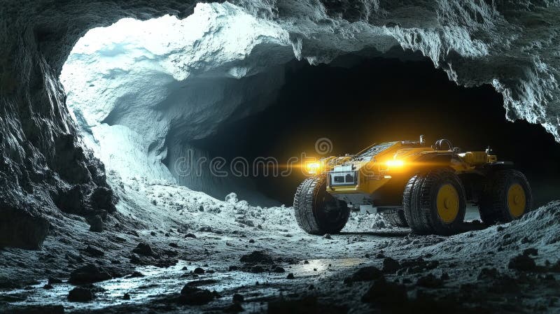 Robot Explores Lunar Cave Environment in High-definition Artificial ...