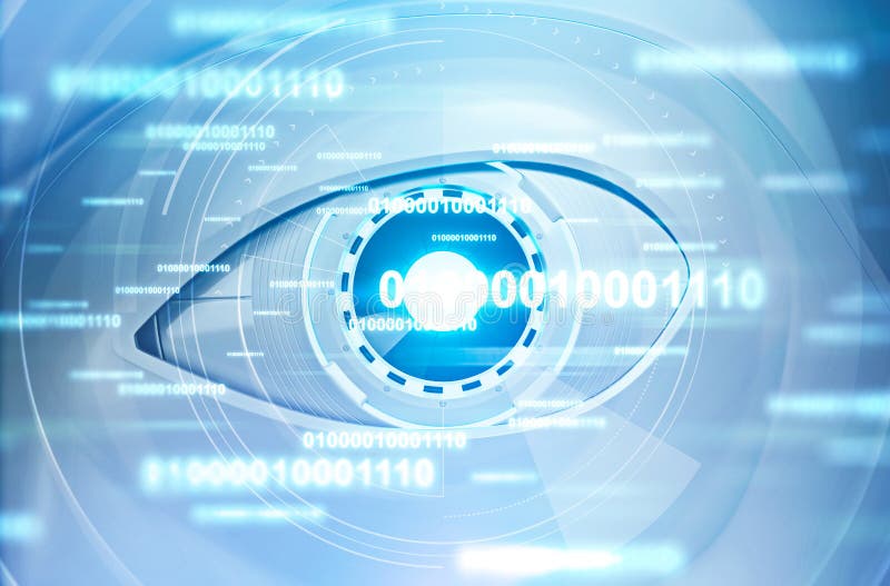 Binary Code Optical Fiber Stock Illustrations – 497 Binary Code Optical ...