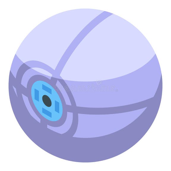 Robot Eye Icon Isometric Vector. Man Exoskeleton Stock Vector ...