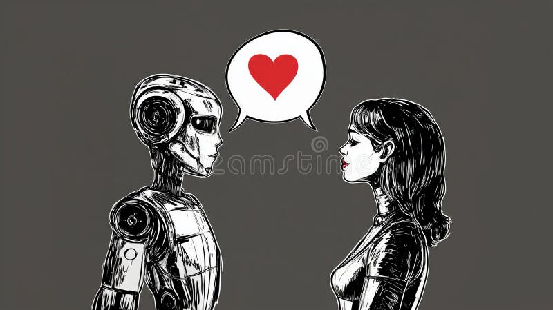 Robot Falling in Love with a Woman, Artificial Intelligence and Romance ...