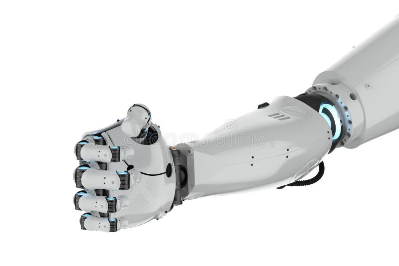 Robot Fist stock vector. Illustration of robot, mechanical - 38111017