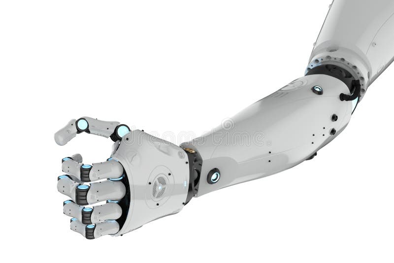 Robot Fist stock vector. Illustration of robot, mechanical - 38111017