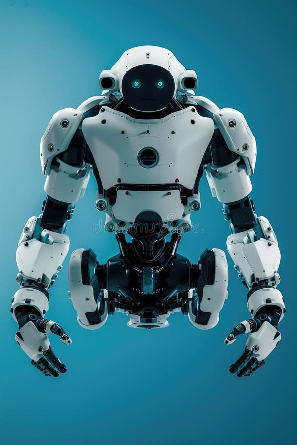 A Robot Flies through the Air, Offering a Futuristic Glimpse into ...