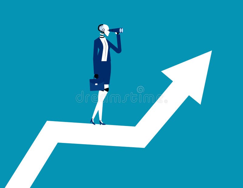 Robot and Future Development Plan. Business Artificial Intelligence ...