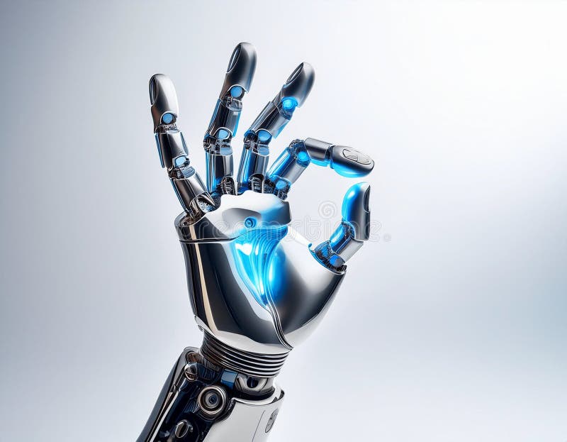Robot Giving Okay Hand Gesture Stock Photos - Free & Royalty-Free Stock ...