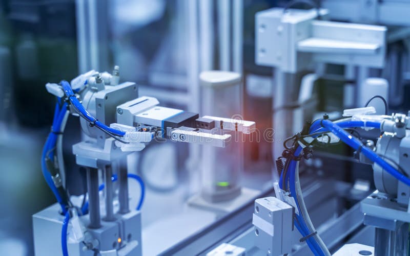 Robot Gripping and Smart Robot Working on Smart Factory,industry 4.0 ...