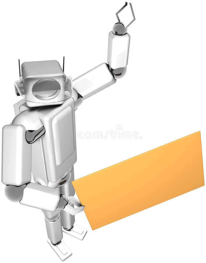 Live Screen Robot, Off Switch Button Stock Illustration - Illustration ...