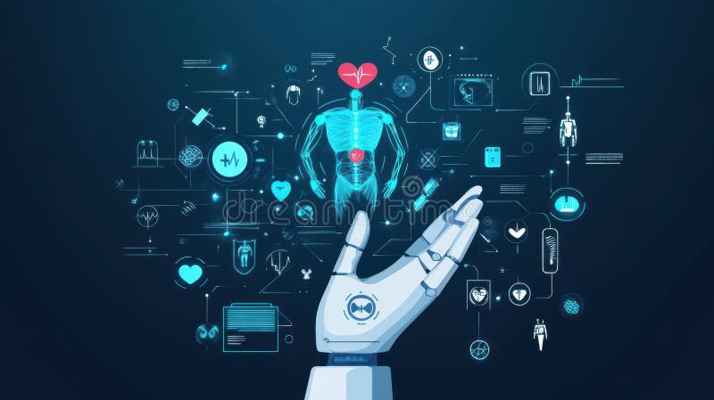 Robot Hand Artificial Intelligence Supporting Healthcare for Surgical ...