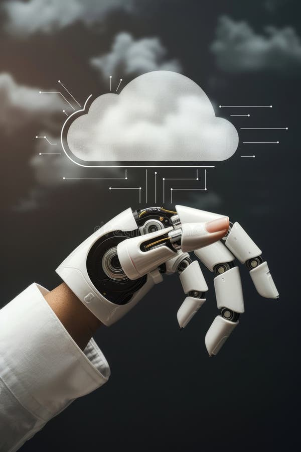 Android Robot Cloud Computing Network Stock Illustrations – 229 Android ...
