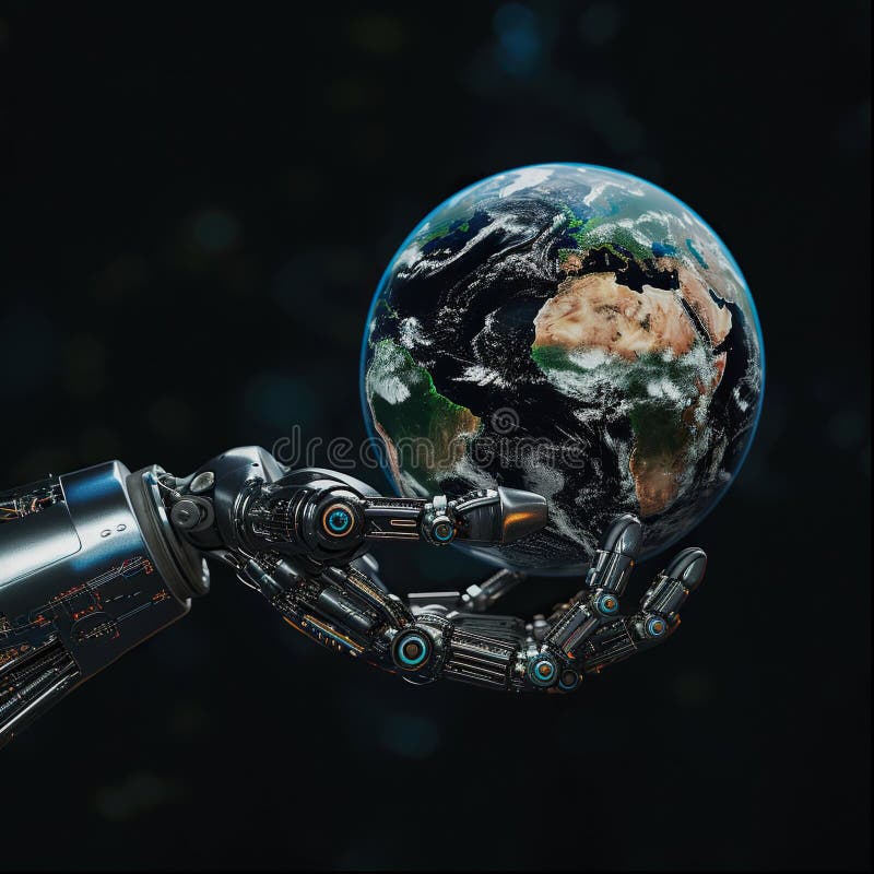 835 Ai Earth Robot Machine Stock Photos - Free & Royalty-Free Stock ...