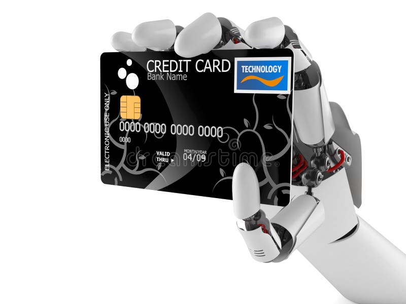 Robot Credit Card Stock Illustrations – 336 Robot Credit Card Stock ...
