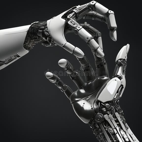 Robot Hand, Future Technology Will Make Work Easier. Prosthetic Hand ...
